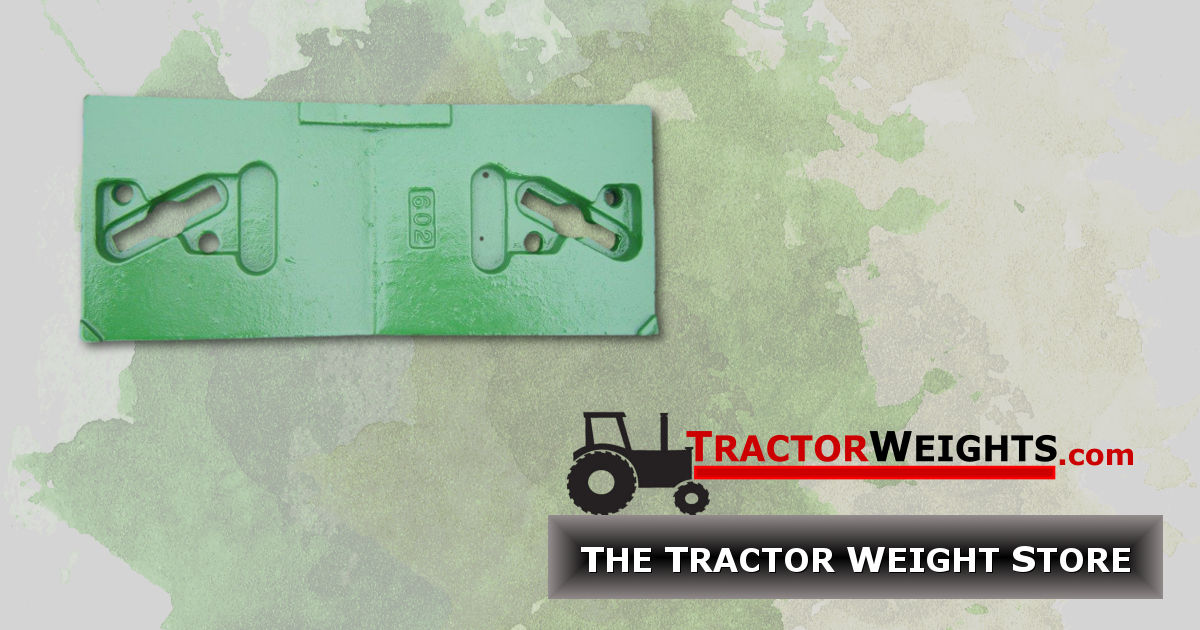 Front Pad Slab Weight USA Aftermarket R27643 - TractorWeights.com®