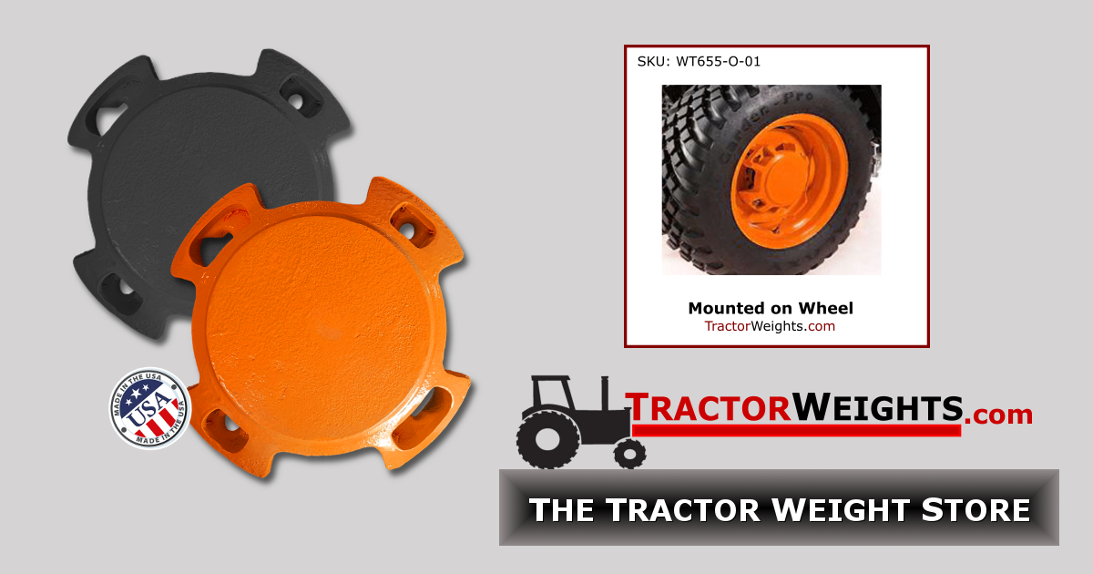 Wheel Weight USA Aftermarket WT655 - TractorWeights.com®