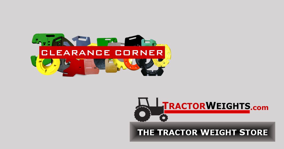 Clearance and Specials - The Tractor Weight Store™